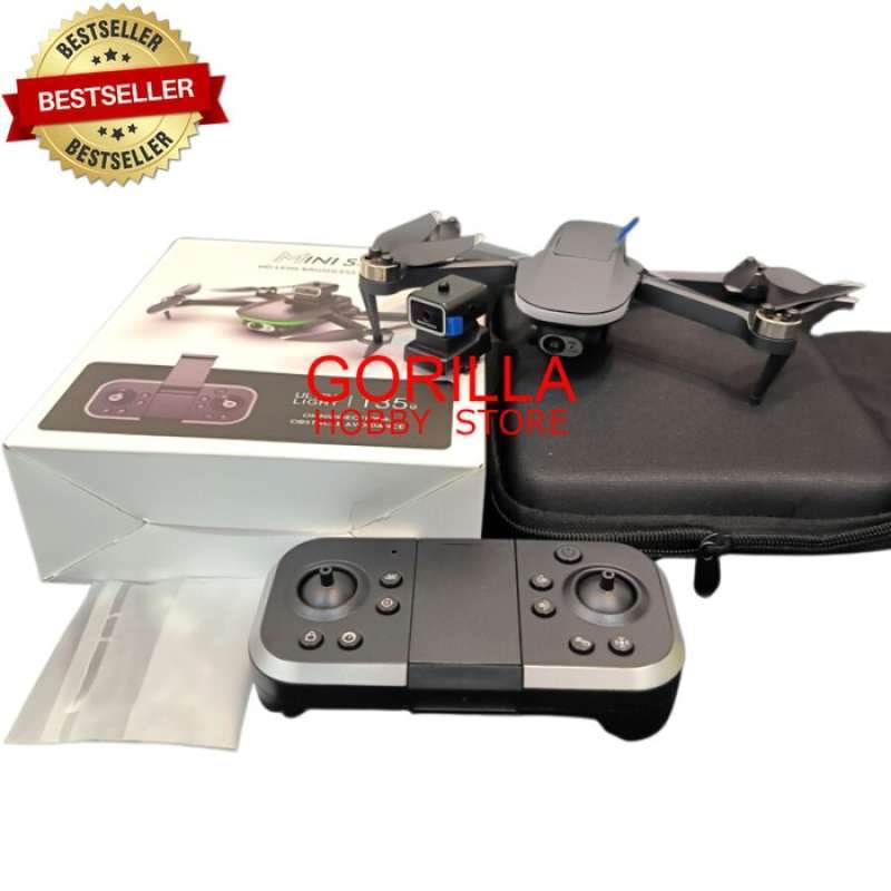 Jual Drone Brushless S5s B5 Dual Camera 8k Optical Flow Sensor Anti Tabrak - B5 Oren 1 Bat Di ...