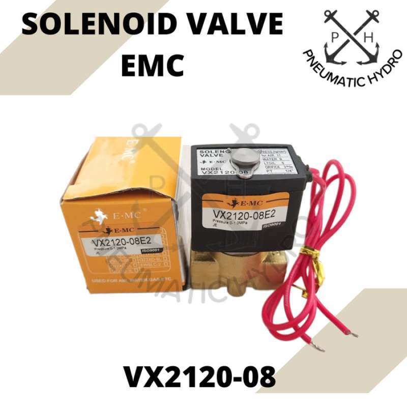 Promo Selenoid Valve 2 Way Emc Vx2120-08 Diskon 23% Di Seller Cetata ...