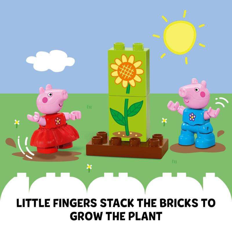 Jual Lego Duplo Peppa Pig 10431 Peppa Pig Garden And Tree House (20 ...