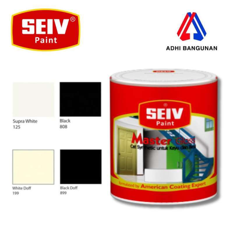 Jual Cat Kayu Dan Besi Seiv Berbagai Warna Di Seller Adhi Bangunan Ol ...