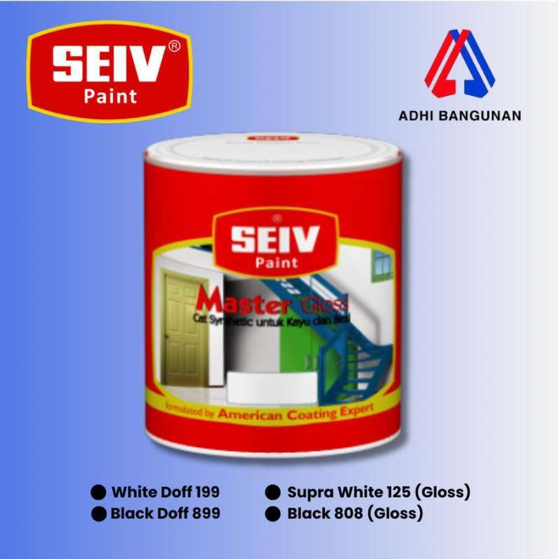 Jual Cat Kayu Dan Besi Seiv Berbagai Warna Di Seller Adhi Bangunan Ol ...