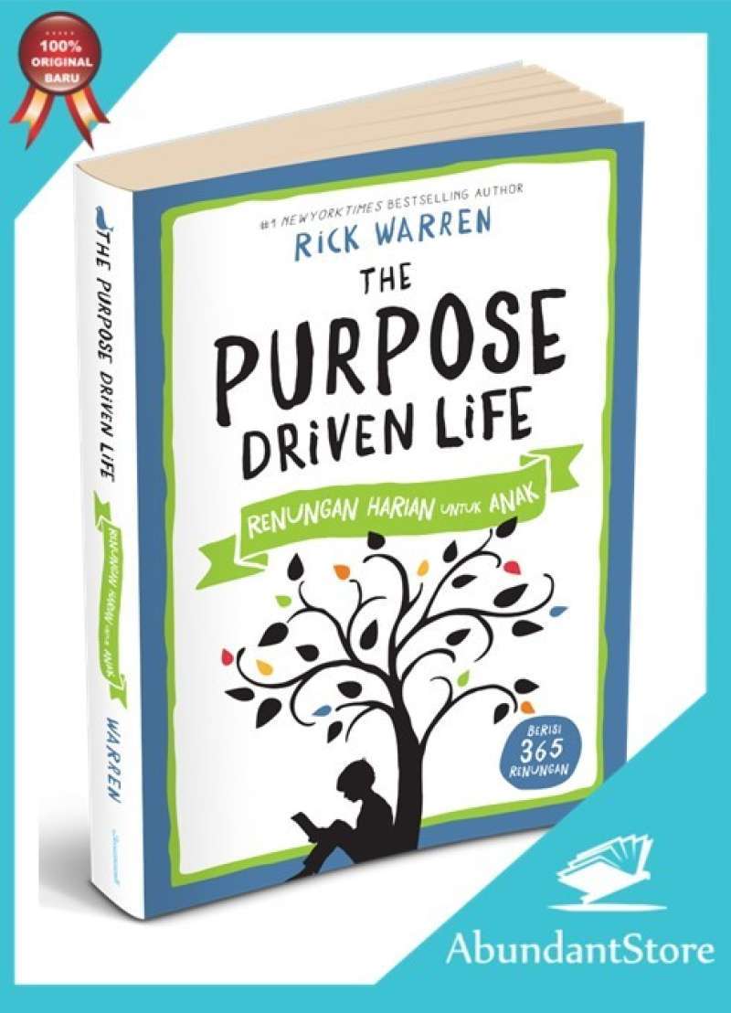 Jual Buku The Purpose Driven Life - Renungan Harian Untuk Anak - Rick Warre Di Seller Noelle ...