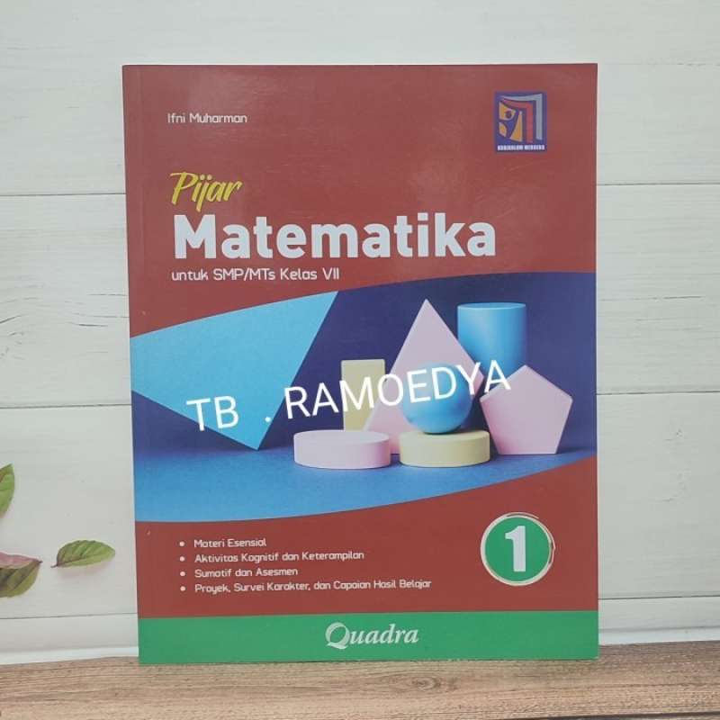 Jual Buku Pijar Matematika Smp/mts Kelas Vii Kurikulum Merdeka Quadra Di Seller Hachi ...