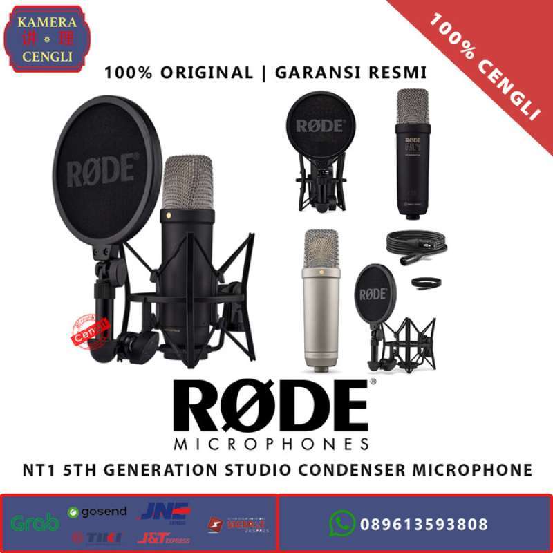 Promo Rode Nt1 5th Generation Studio Condenser Microphone Nt 1 5 Th ...