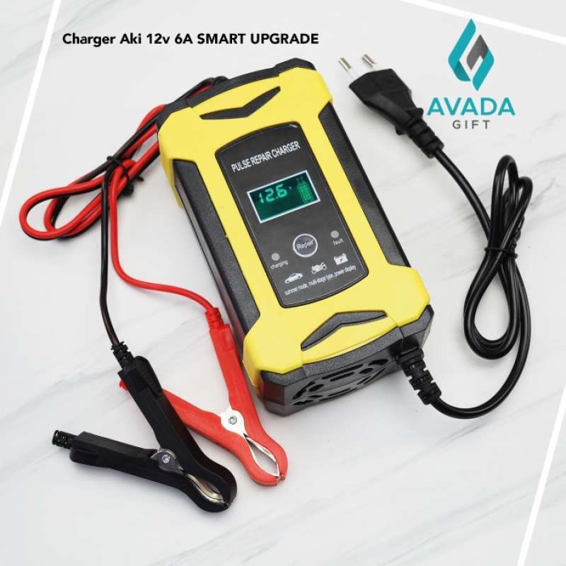 Promo Charger Aki 6a 12v Carger Aki Mobil Casan Aki Alat Cas Aki Motor Trans - 6a Smart V2 ...