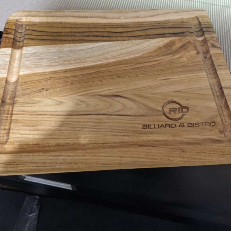 Jual Talenan Kayu Jati Dan Tray/nampan Saji Steak, Pizza +grafir Nama ...