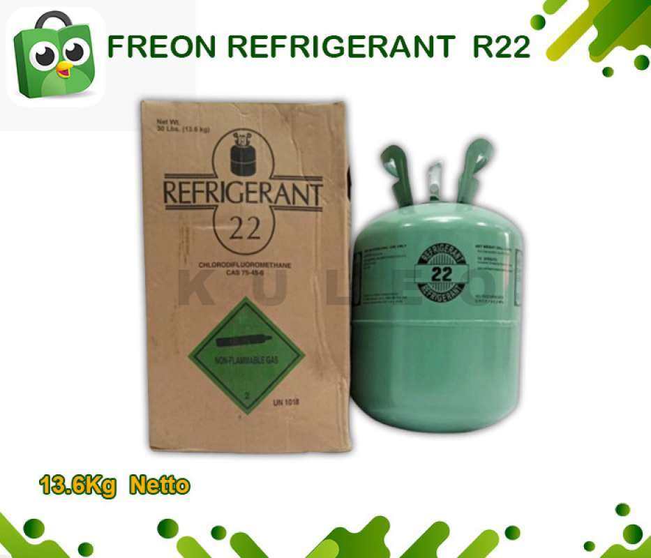 Jual Freon Ac R22 Refrigerant 13,6 Kg Original / Freon R 22 Asli Di Seller Shin Store ...