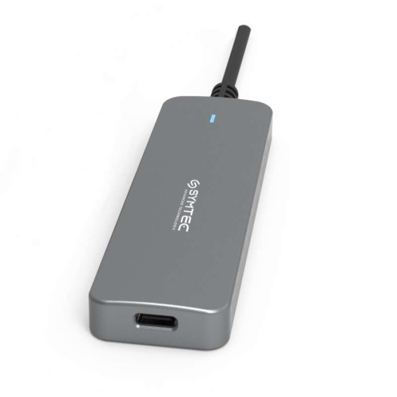 Promo Symtec Usb 3.0 Hub 4 Ports With Type-c Power Port 100cm - Hub ...