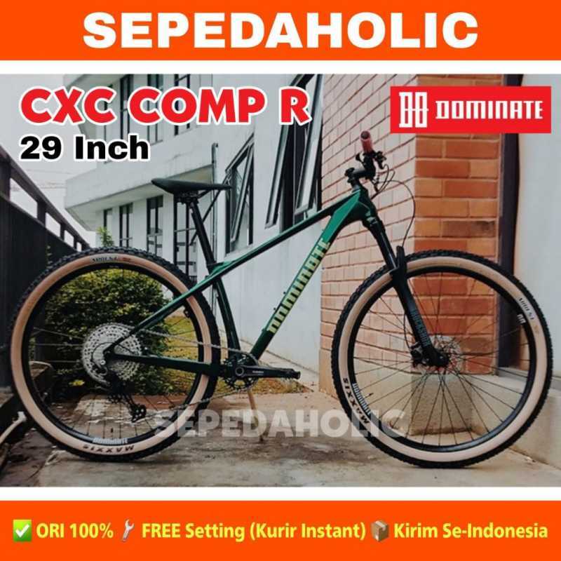 Promo Sepeda Gunung Mtb Dominate Cxc Comp R Ukuran 29 Inch Carbon 12 Speed Rem Hidrolik - Orange ...