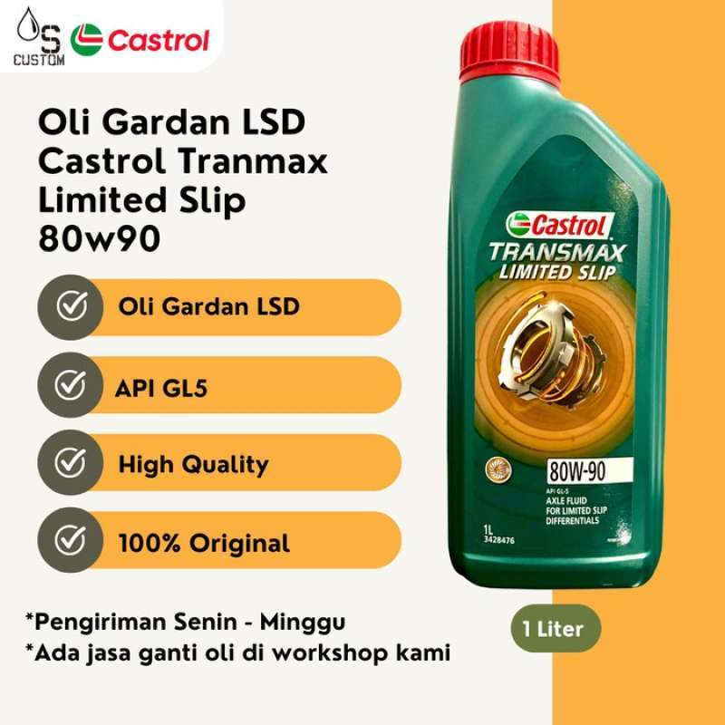 Jual Oli Gardan Castrol Transmax Limited Slip Oil Lsd 1 Liter Di Seller ...