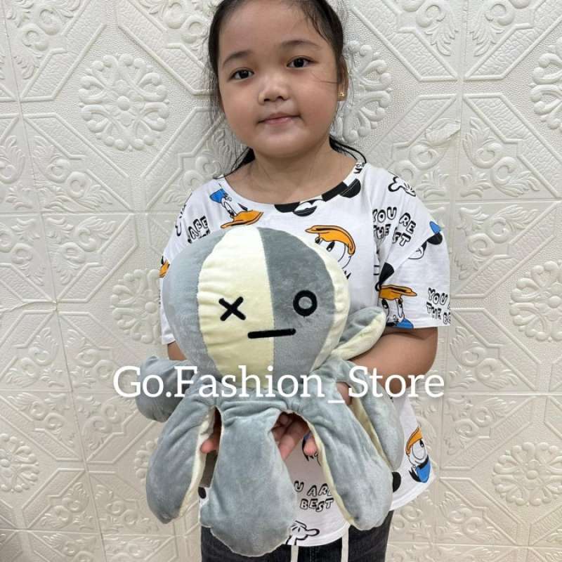Jual Boneka Gurita Bt21 Bts Reversible Octopus Doll Viral Tiktok - Putih Di Seller Rukia ...