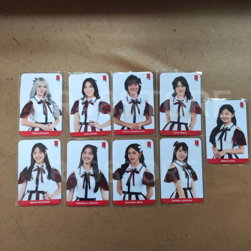 Jual Photocard Jkt48 Official Spring Has Come 2024 | Freya | Kathrina | Feni | Zee | Adel ...