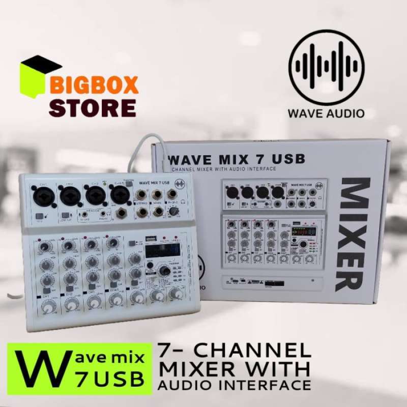 Jual Wave Mix7usb 7 Channel Mixer With Usb Audio Interface Di Seller ...