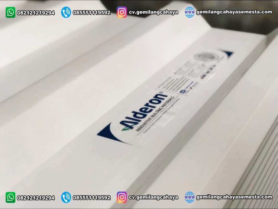 Jual Atap Upvc Alderon Id 830 ( 3 Meter ) Di Seller Gemilang Cahaya ...