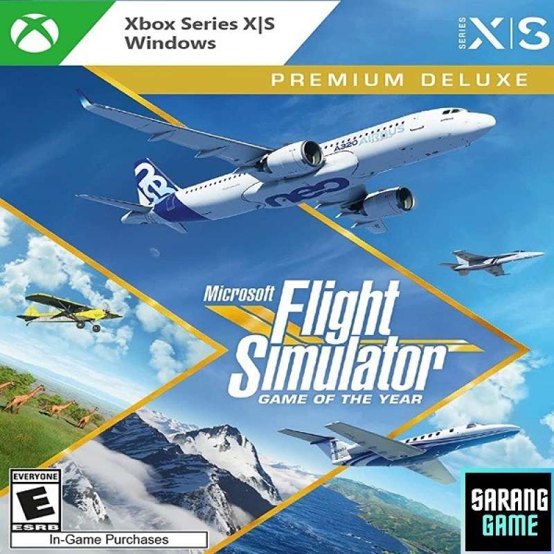 Jual Microsoft Flight Simulator Premium Deluxe Xbox Series X/s Original ...
