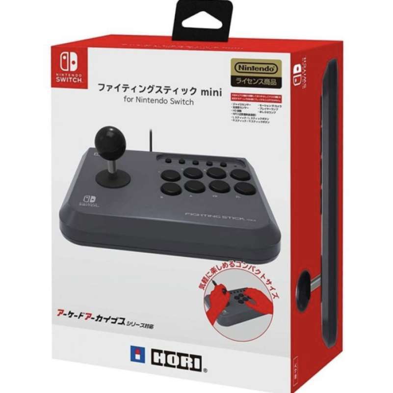 Jual Nintendo Switch Hori Wired Mini Stick Stik Fighting Official Di ...