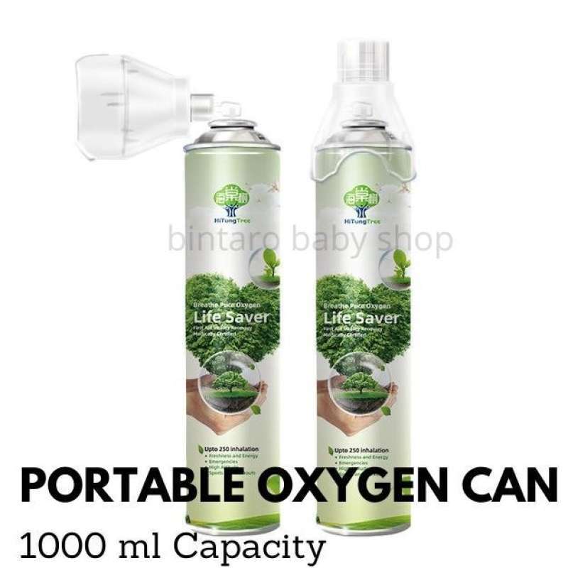 Promo Portable Oxygen Can / Tabung Oksigen Portable Diskon 33% Di ...