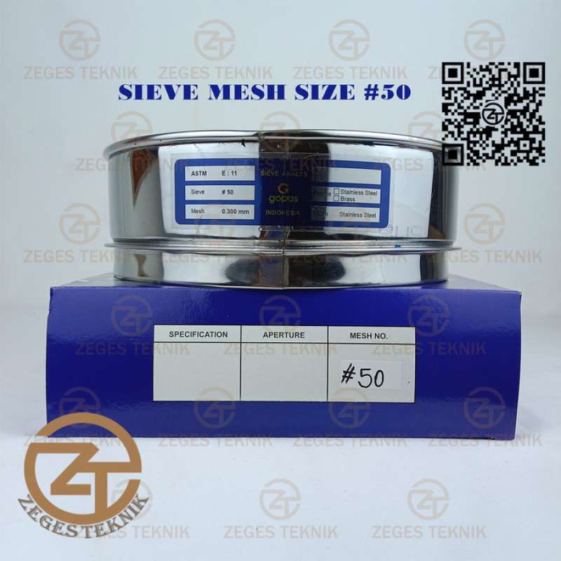 Promo Sieve Mesh Size 50 -- Saringan Ayakan Tanah -- Sieve Analys Test ...