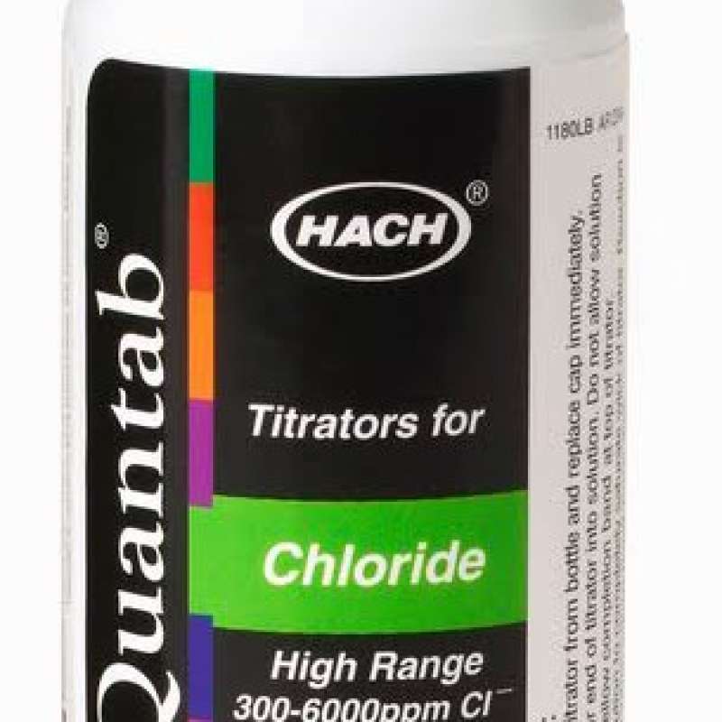 Promo Hach 2751340 Chloride Quantab Test Strips 300-6000 Mg/l Hach ...