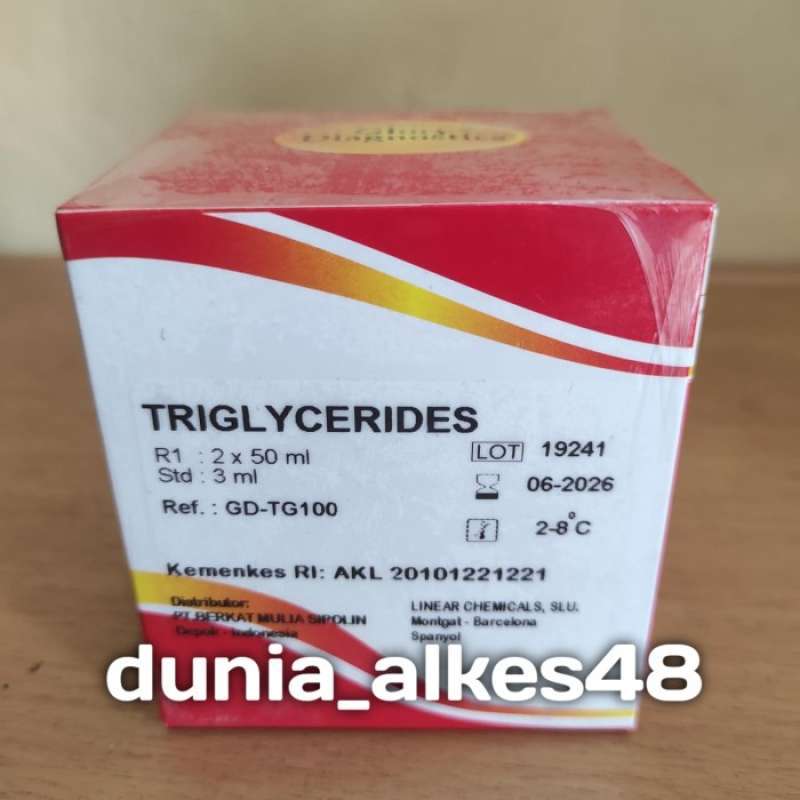 Promo Reagen Triglycerides - Tg Trigliserid 2x50 Ml Glory Diagnostics Diskon 33% Di Seller Virgo ...