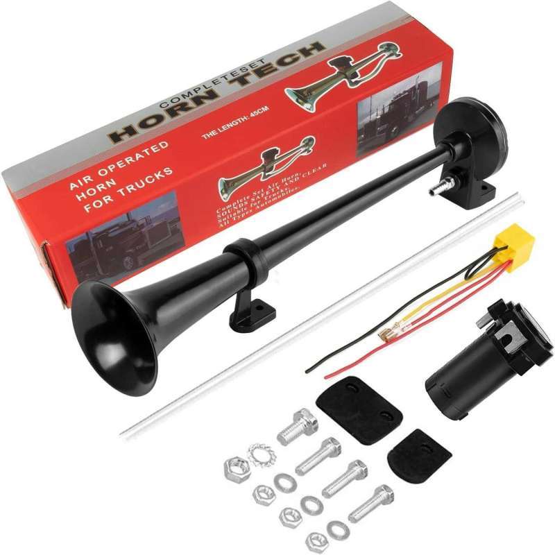 Promo Heyvo Klakson Trompet Truk Mobil Loud Air Horn 150db 12v Tz-318 ...