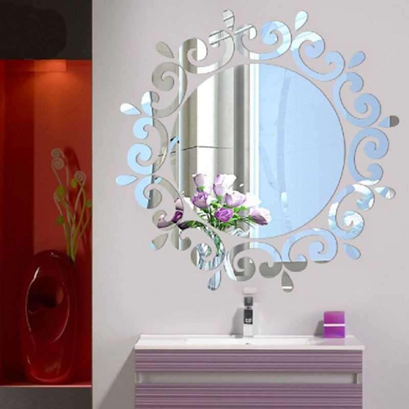 Promo Soledi Stiker Dekorasi Dinding European Style Mirror Acrylic Sl06 ...