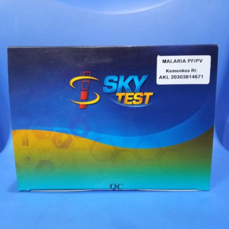 Promo Rdt Malaria Pf/pv Sky Test 25 Card Tes Wb ( Whole Blood) Diskon ...
