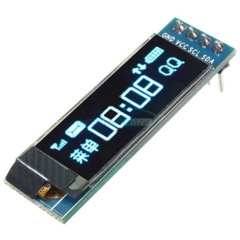 Promo 0.91 Inch 128x32 I2c Iic Serial Blue Oled Lcd Display Module ...