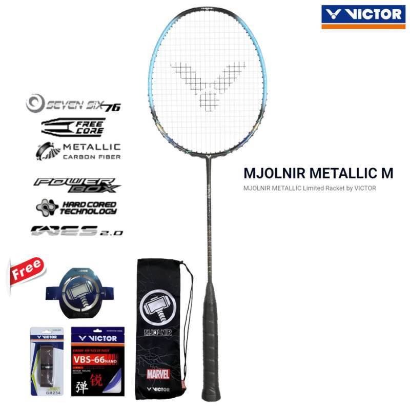 Promo Limited Edition Raket Badminton Victor Thor Mjolnir / Thor ...