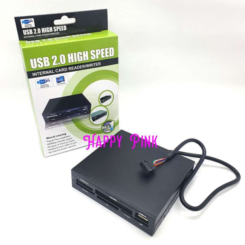 Jual Front Panel All In 1 Usb 2.0 Internal Card Reader Di Seller Velvet ...