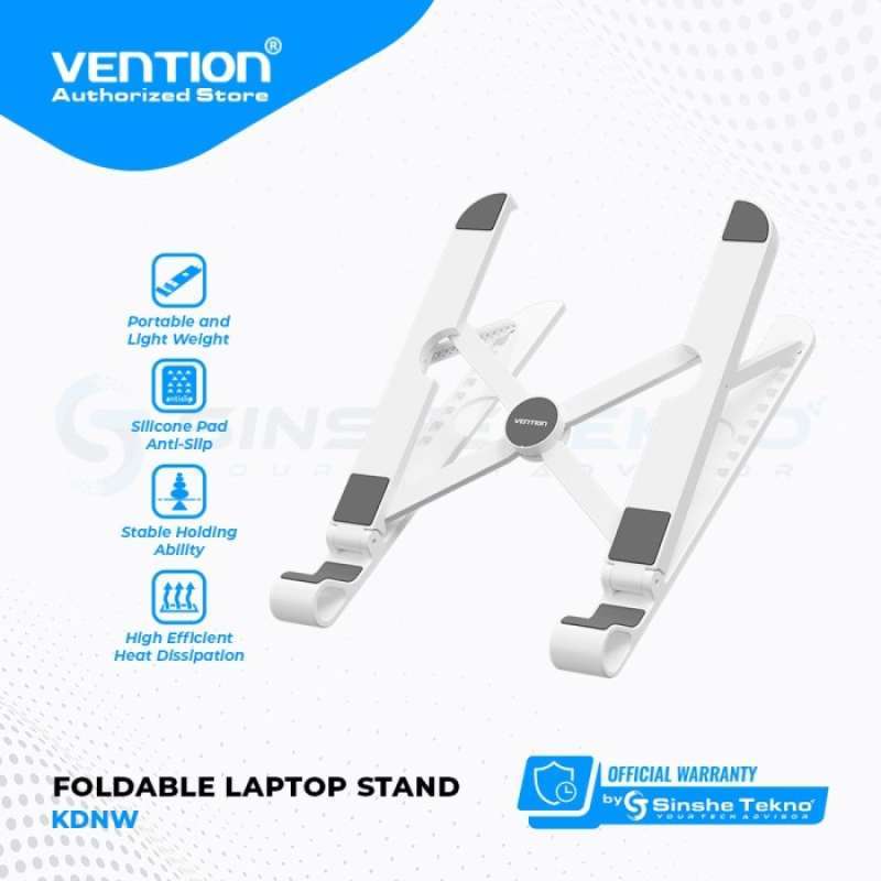 Jual Vention Laptop Stand Foldable Lipat Riser Docking Notebook Di ...
