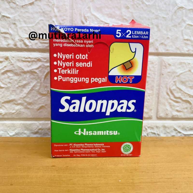 Jual Salonpas Koyo Hot Box Isi 10 Bungkus X 10 Pcs Di Seller Rukia ...