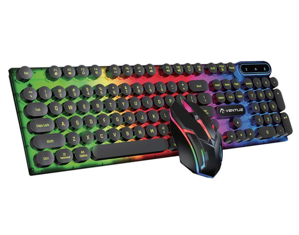 Jual Ventuz Strike X1 Rgb Combo Keyboard Mouse - Putih Di Seller Velvet ...