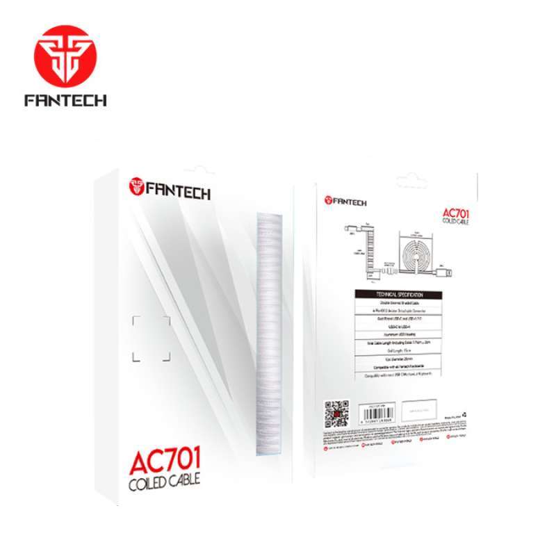 Jual Fantech Ac701 | Type-c Aviator Coiled Cable For Mechanical ...