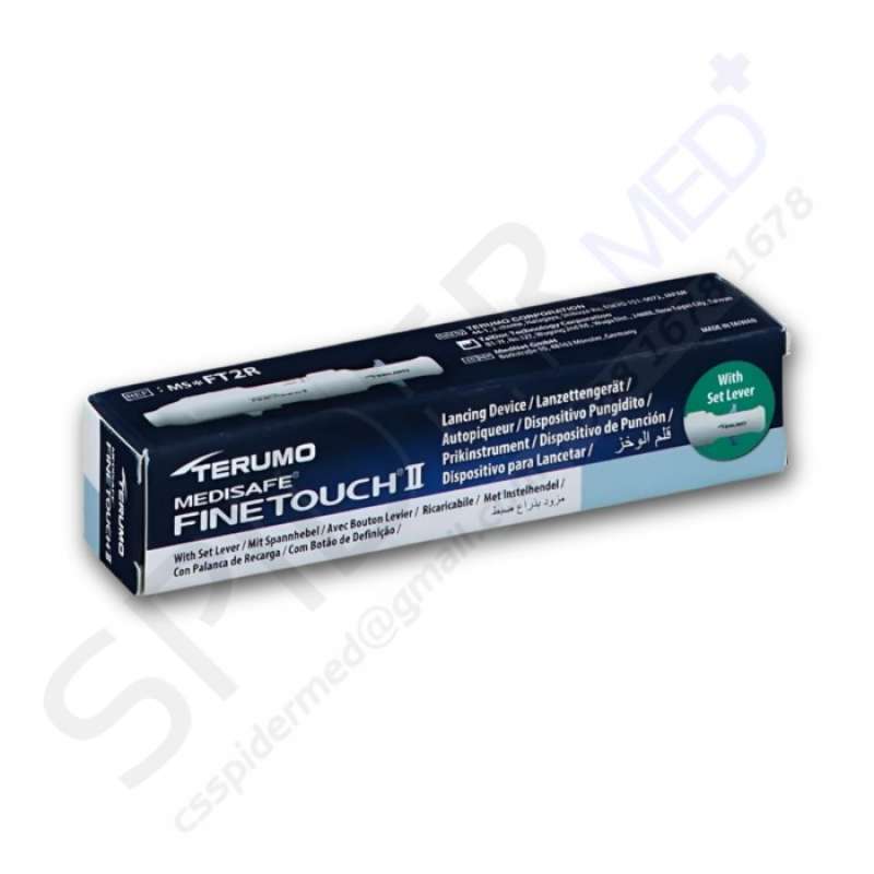 Promo Terumo Medisafe Fine Touch Ii Autoclick / Finetouch Pen Lancet ...