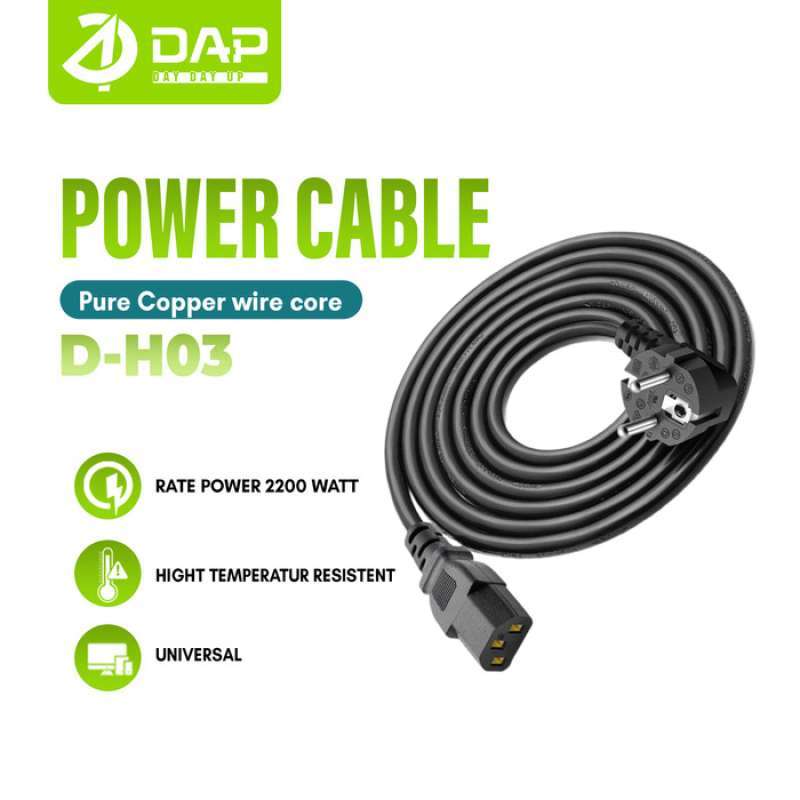 Jual Dap Kabel Power Pc 150 Cm Kabel Power Multifungsi Original D-h03 ...