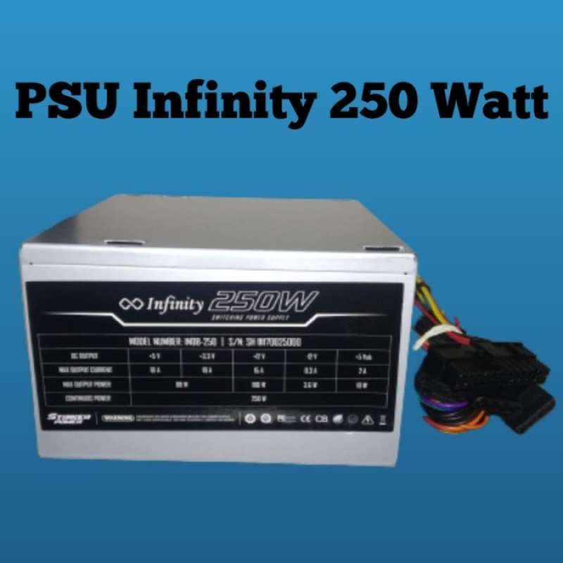 Jual Psu Power Supply Pc Infinity 250 Watt Di Seller Kingyo - Cengkareng Timur, Kota Jakarta ...
