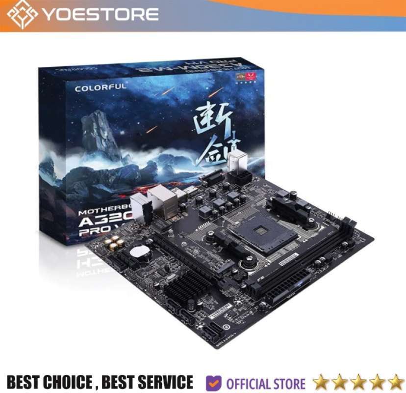 Jual Colorful A320m-m.2 Pro V14 [socket Am4, Amd A320, Ddr4, M2 Nvme,m-atx] - 5000 Series Di ...