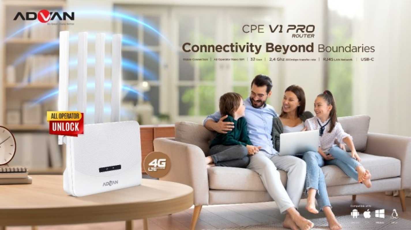 Jual Advan Xl Satu Lite Internet Rumah Unlimited Kuota Modem Router ...