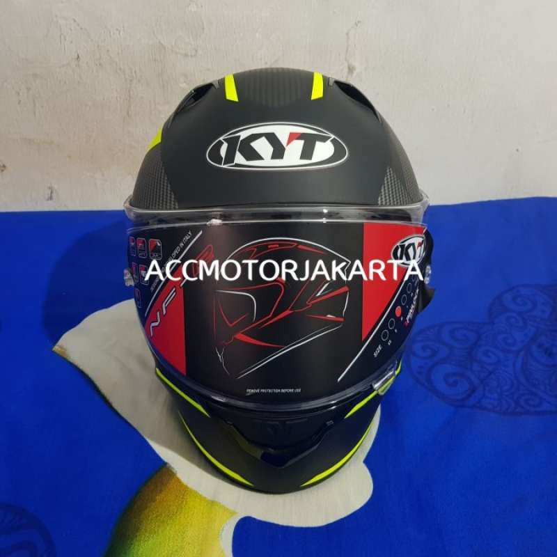 Promo Kyt Nfr Casco Logos Matt Yellow, Limited Edition Sni New Diskon 4% Di Seller Therbaith ...