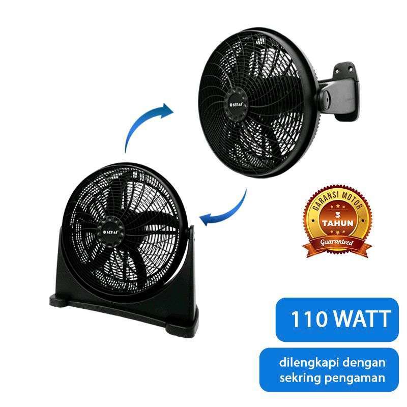 Jual Sekai Kipas Angin Meja/dinding 2in1 Circulator Fan 20 Inchi Fcu-2035 Original Di Seller ...