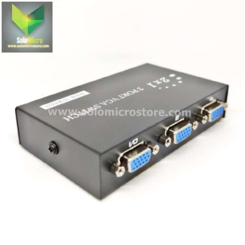 Jual Vga Switch 2 Port / Switcher Vga (2 Input 1 Output) Di Seller ...