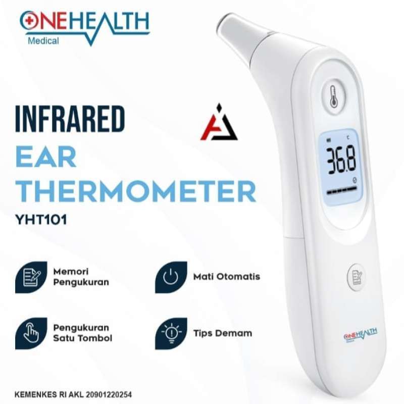 Promo Thermometer Infrared Ear Onehealth / Termometer Telinga Onehealth ...