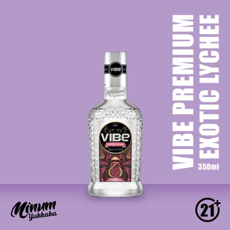 Jual Vibe Exotic Lychee 350ml Di Seller Minum Yuk Kaka Jakarta ...