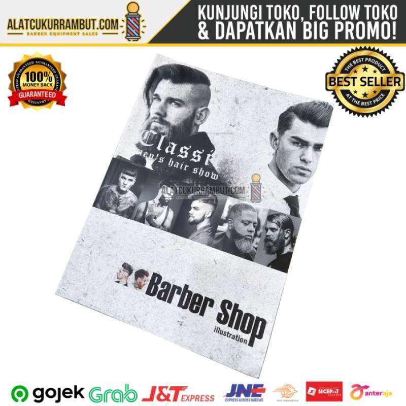 Jual Buku Katalog Model Barber Potong Cukur Rambut Hairstyle Catalog ...