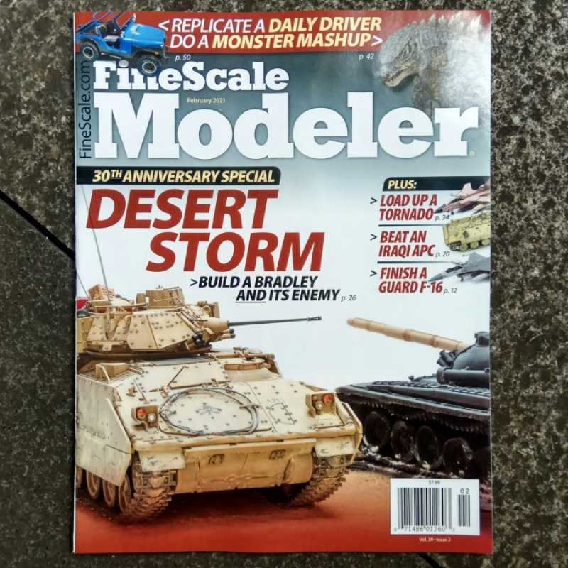 Jual Majalah Fine Scale Modeler Magazine February 2021 | Majalah Import ...