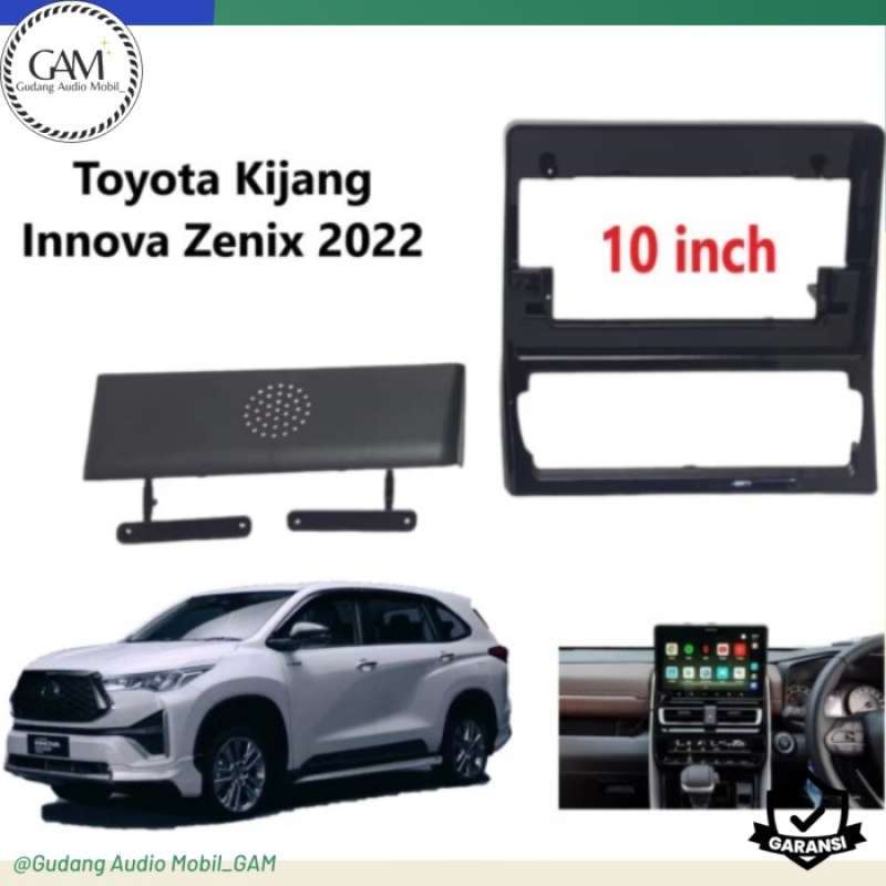 Promo Frame Head Unit Innova Zenix 10 Inch 2022 Up Oem Diskon 33% Di ...