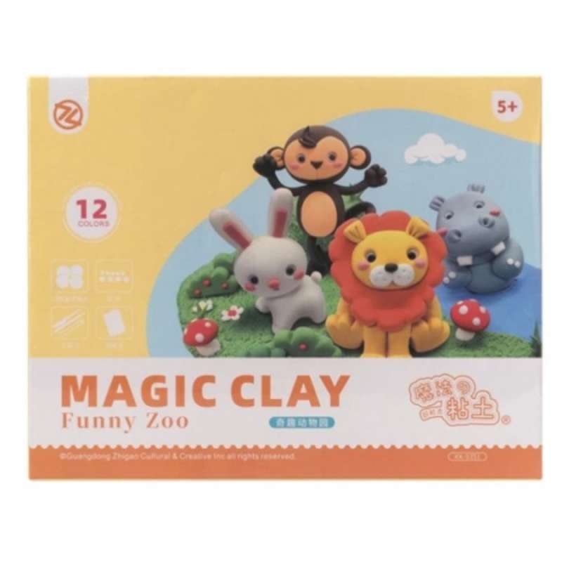 Jual Mainan Kreatif Anak Magic Clay Donuts Dinosaur Ocean Castle Funny ...