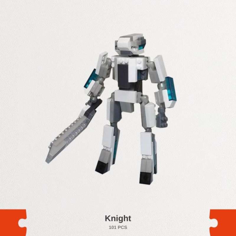 Jual Daiso Petit Block Space & Robot Collection Mini Block Di Seller ...