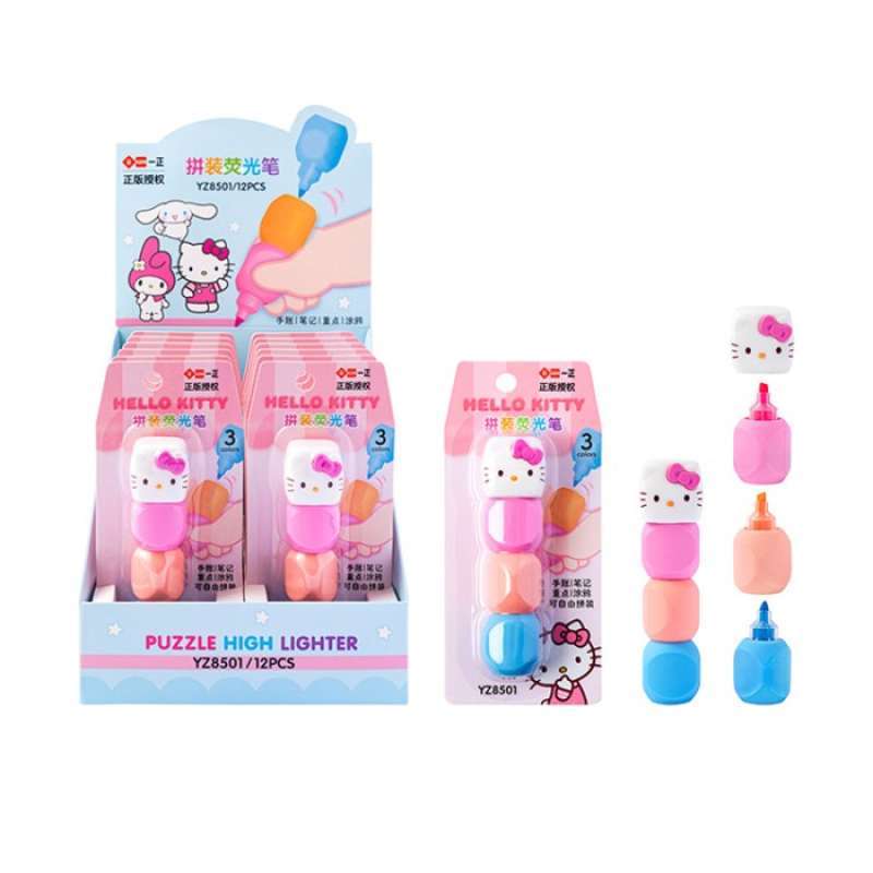 Jual Stabilo Anak 3 Warna / Spidol Lucu 3 Warna Melody Cinnamoroll ...